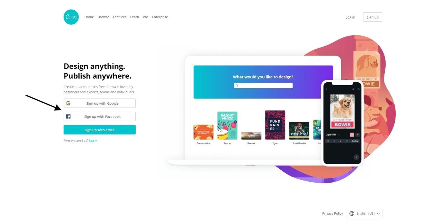 Δωρεάν δημιουργία αφίσας στο ίντερνετ μέσω του Canva