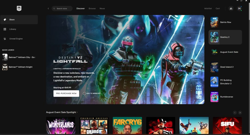 Steam vs. Epic Games: Ποιος είναι ο καλύτερος Gaming Client;